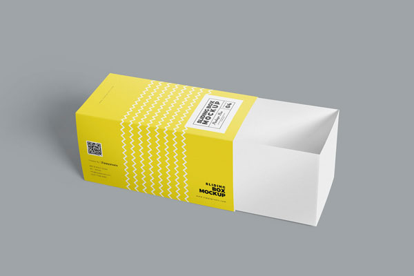 Sliding Box Mockup with 3 Shots Free Download | Resource Boy