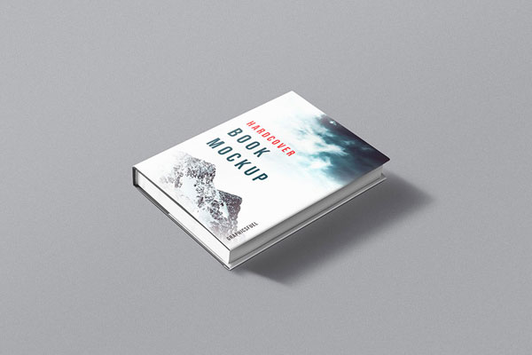 Hardcover Book Dust Jacket Mockup Free Download | Resource Boy