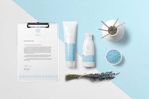 Mockup Featuring Two Stylish Cosmetic Product Sets Free Download ...