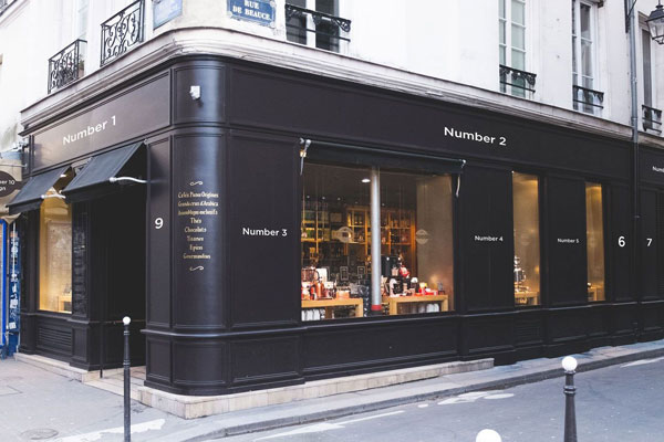 Facade Mockup on a Realistic Store Free Download | Resource Boy