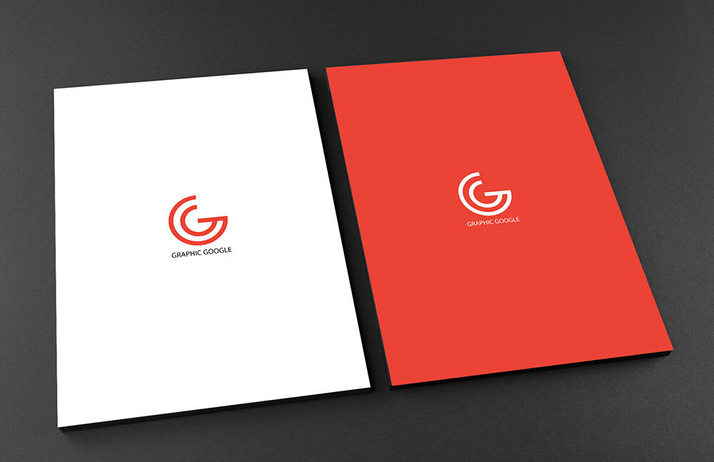 Front And Back View Of A A4 Standard Flyer Mockup FREE Resource Boy