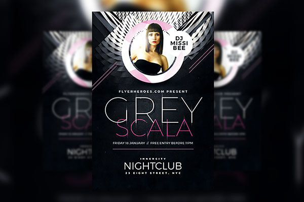 Free Club Flyer / Poster PSD Templates (2024)