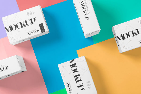 Big and Small Packaging Boxes Mockup Set (FREE) - Resource Boy