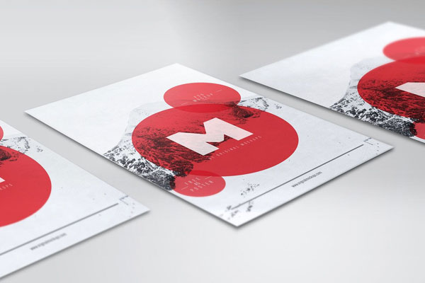 Mockup Featuring A5 Posters Free Download | Resource Boy