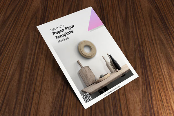 Gravity Flying Flyers Mockup (FREE) - Resource Boy