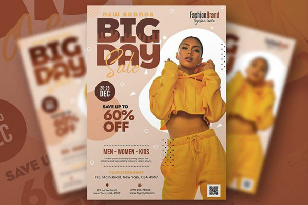 Modern Sale Flyer Template Free Download | Resource Boy