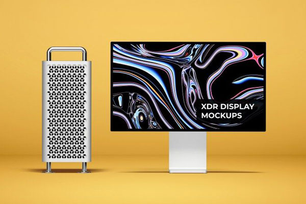 iMac Pro Front View Mockup (FREE) - Resource Boy