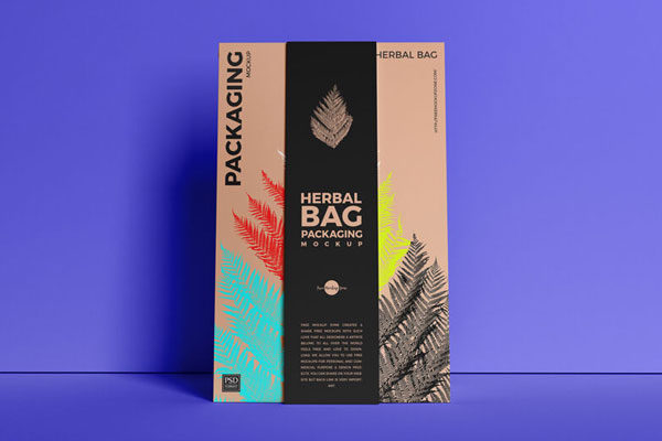 Front-View Cardboard Box Packaging Mockup Free Download | Resource Boy