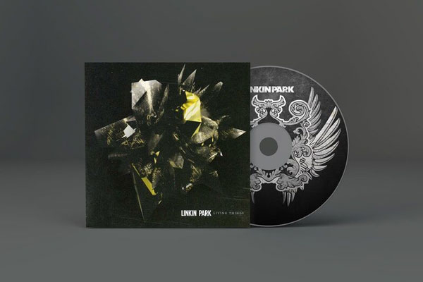 Front View CD Artwork Mockup Including CD and its Cover Free Download ...