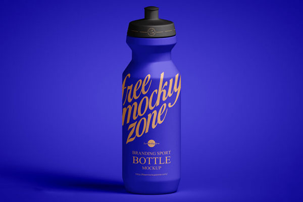 Front View Sport Bottle Mockup Free Download | Resource Boy