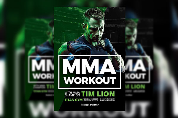 MMA / Boxing Flyers / Posters - Free Download (2025) | Resource Boy