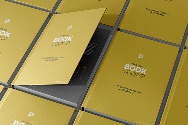 Front View of Standing Book Mockup (FREE) - Resource Boy