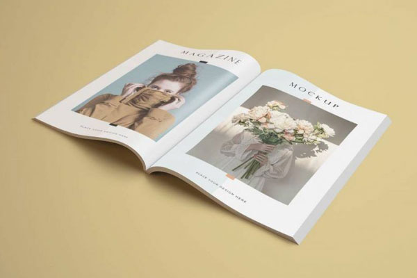 Magazine Inner Page Mockup (FREE) - Resource Boy