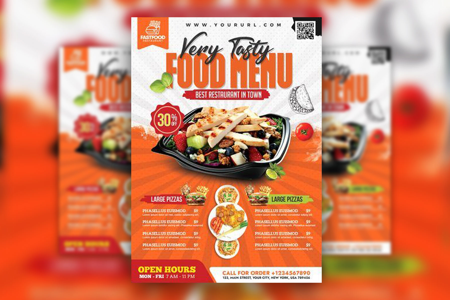 Line And Dots Restaurant Menu Flyer Template FREE Resource Boy Line And Dots Restaurant Menu Flyer Template FREE Resource Boy