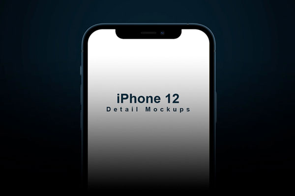 Front View of a Floating iPhone Mockup (FREE) - Resource Boy