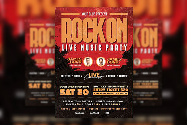 Geometric DJ Flyer And Facebook Cover Template FREE Resource Boy geometric-dj-flyer-and-facebook-cover-template-free-resource-boy
