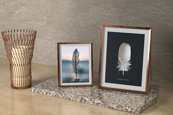 Two Picture Frames in Different Size Mockup Free Download | Resource Boy