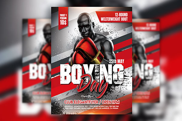 MMA / Boxing Flyers / Posters - Free Download (2025) | Resource Boy