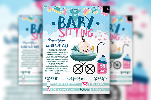 Baby Shower Flyers Designs