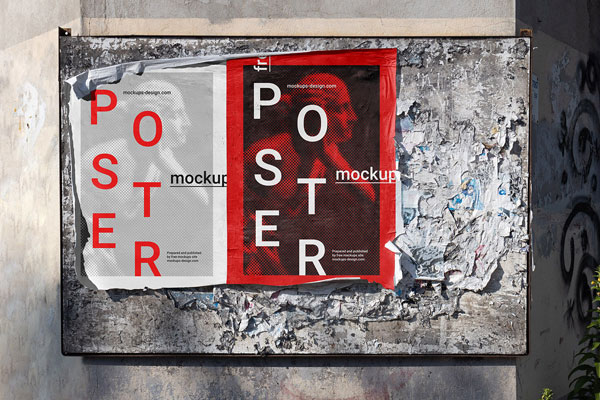 A3 Paper Grid Poster Mockup (FREE) - Resource Boy