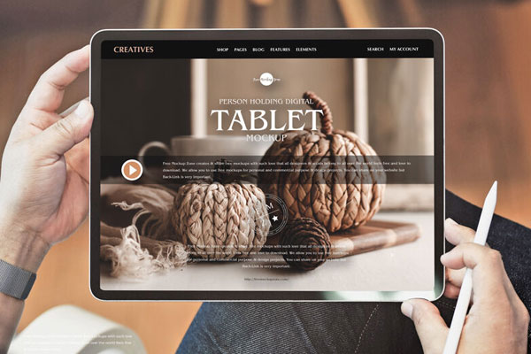Tablet Mockups - PSD Free Download (2024) | Resource Boy