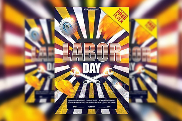 Labor Day Flyers / Posters - Free Download (2026) | Resource Boy