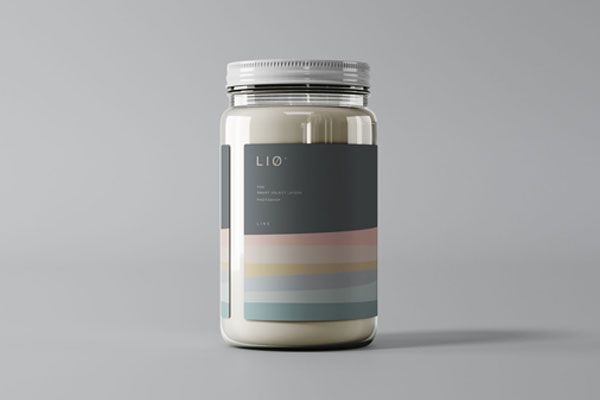 3 Standing Jar Mockup One in Front Two in the Back Free Download ...