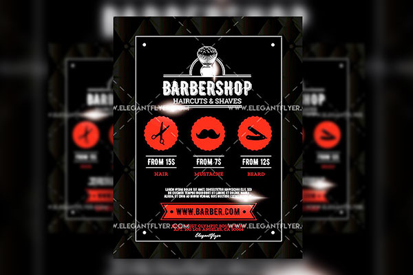 Barber Flyers / Posters - Free Download (2025) | Resource Boy