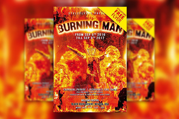 Red, Green Picnic Flyer Template Free Download | Resource Boy