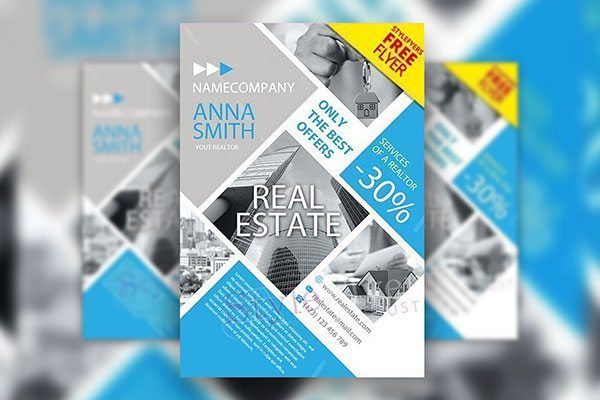 Real Estate Flyers / Posters - Free Download (2026) | Resource Boy