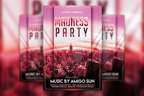 Urban Party Flyer and Facebook Cover Template Free Download | Resource Boy