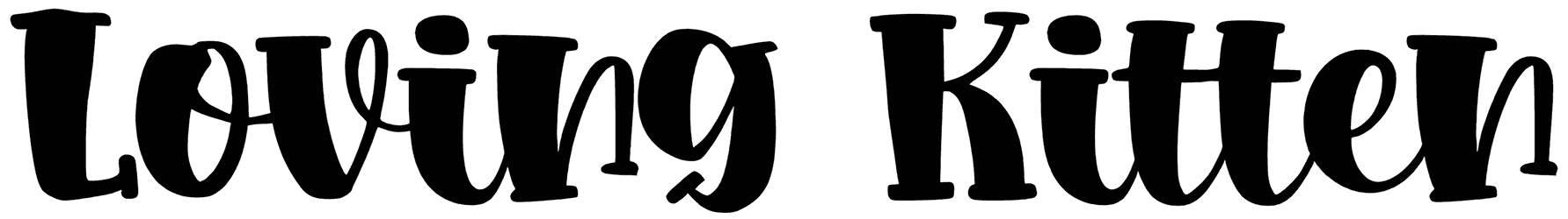 Loving Kitten Font Free Download | Resource Boy