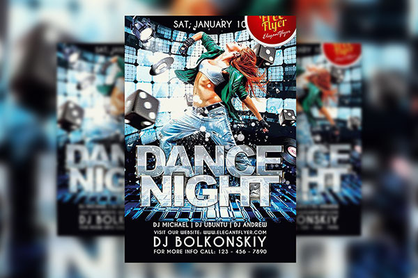 Free Dance Flyer / Poster PSD Templates (2024)