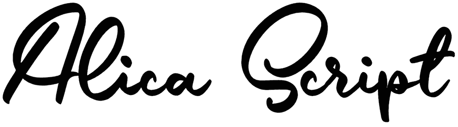 Alica Script Font Free Download | Resource Boy