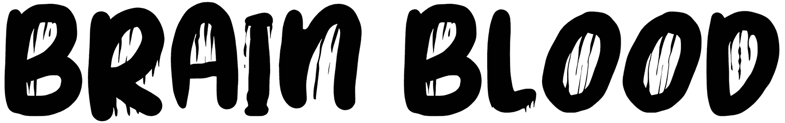 Brain Blood Font Free Download | Resource Boy