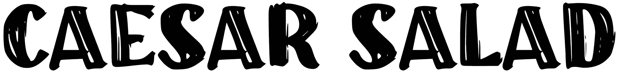 c Caesar Salad Font Free Download | Resource Boy