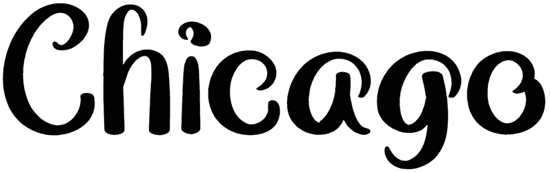 Chicago Font Free Download | Resource Boy