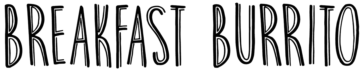 DK Breakfast Burrito Font Free Download | Resource Boy