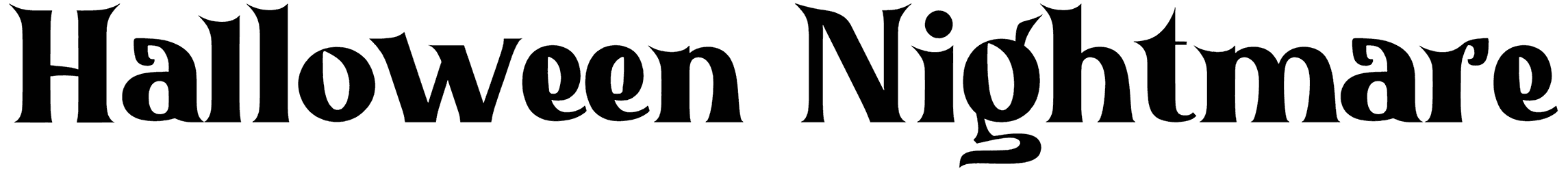 Halloween Nightmare Font Free Download | Resource Boy