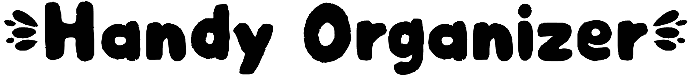Handy Organizer Font Free Download | Resource Boy