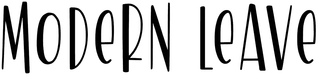 Modern Leave Font Free Download | Resource Boy