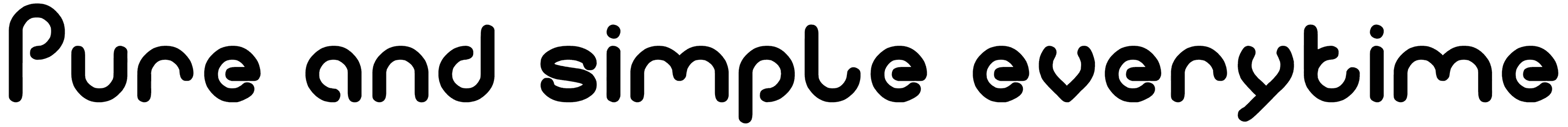 Pure and simple everytime Font Free Download | Resource Boy