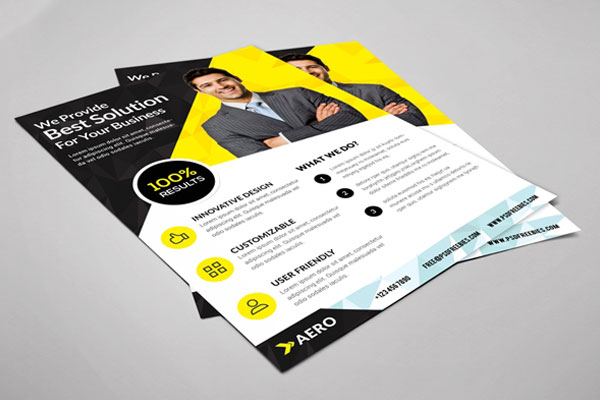 Grid Creative Multiuse Corporate Business Flyer Template Free Download ...