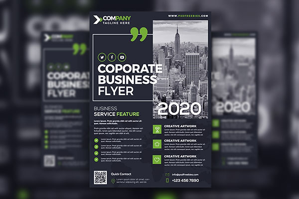 Modern Corporate Business Flyer Template Free Download | Resource Boy