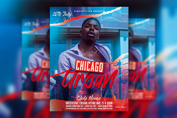 Urban Club Party Flyer Template Free Download | Resource Boy