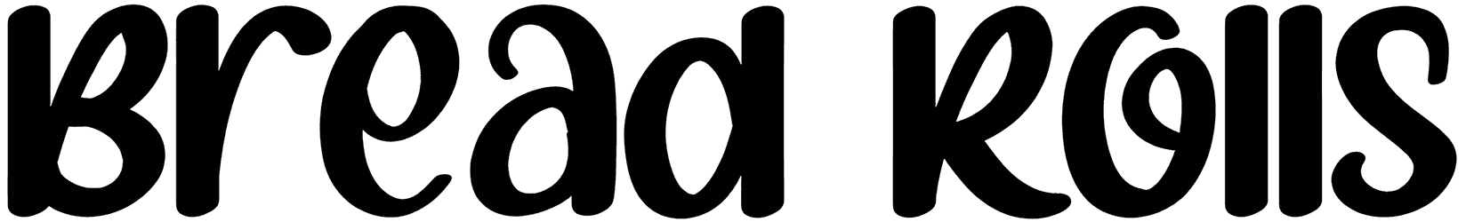Bread Rolls Font Free Download | Resource Boy