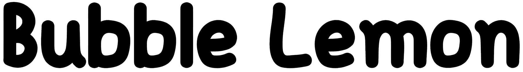 Bubble Lemon Font Free Download | Resource Boy
