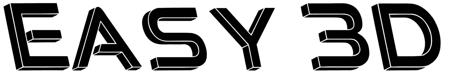 Easy 3D Font Free Download | Resource Boy