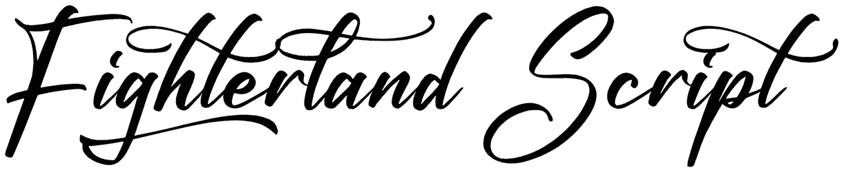 Fighterland Script Font Free Download | Resource Boy