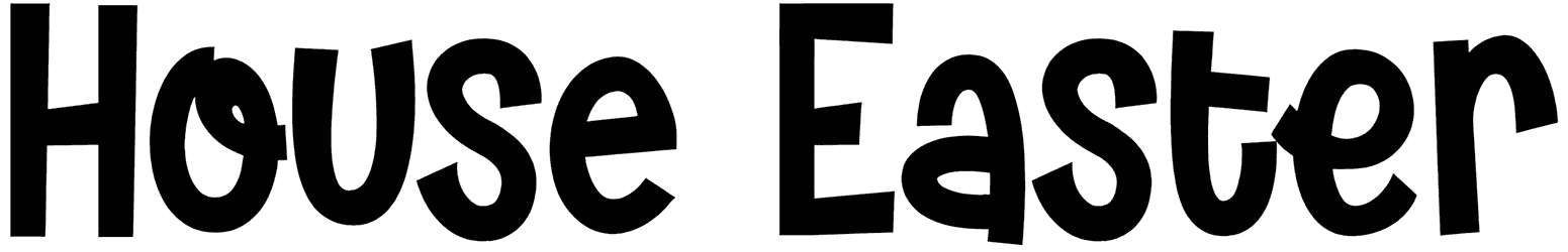 House Easter Font Free Download | Resource Boy